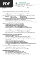 4th Quarter Summative Test In Ap 6 With Key To Correction Pdf