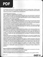 OET Reading Practice for Nurses | PDF
