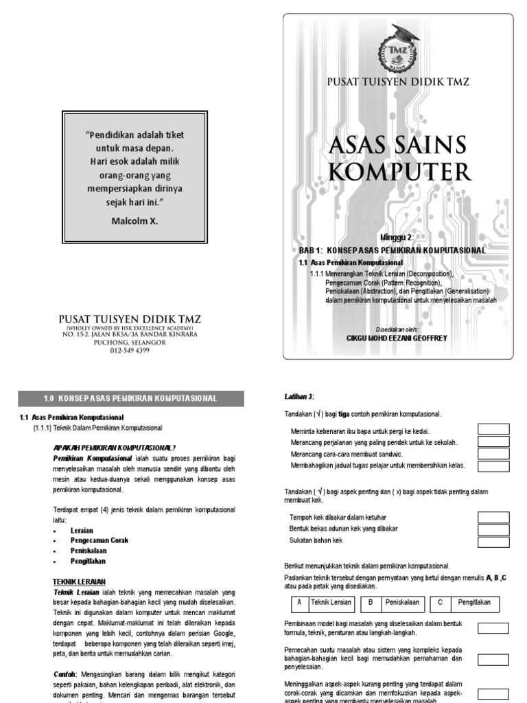 Nota Ask Minggu 2 PDF | PDF