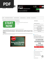 EXAM COVERAGE: Licensure Exam For Teachers (LET) : GENERAL EDUCATION ...