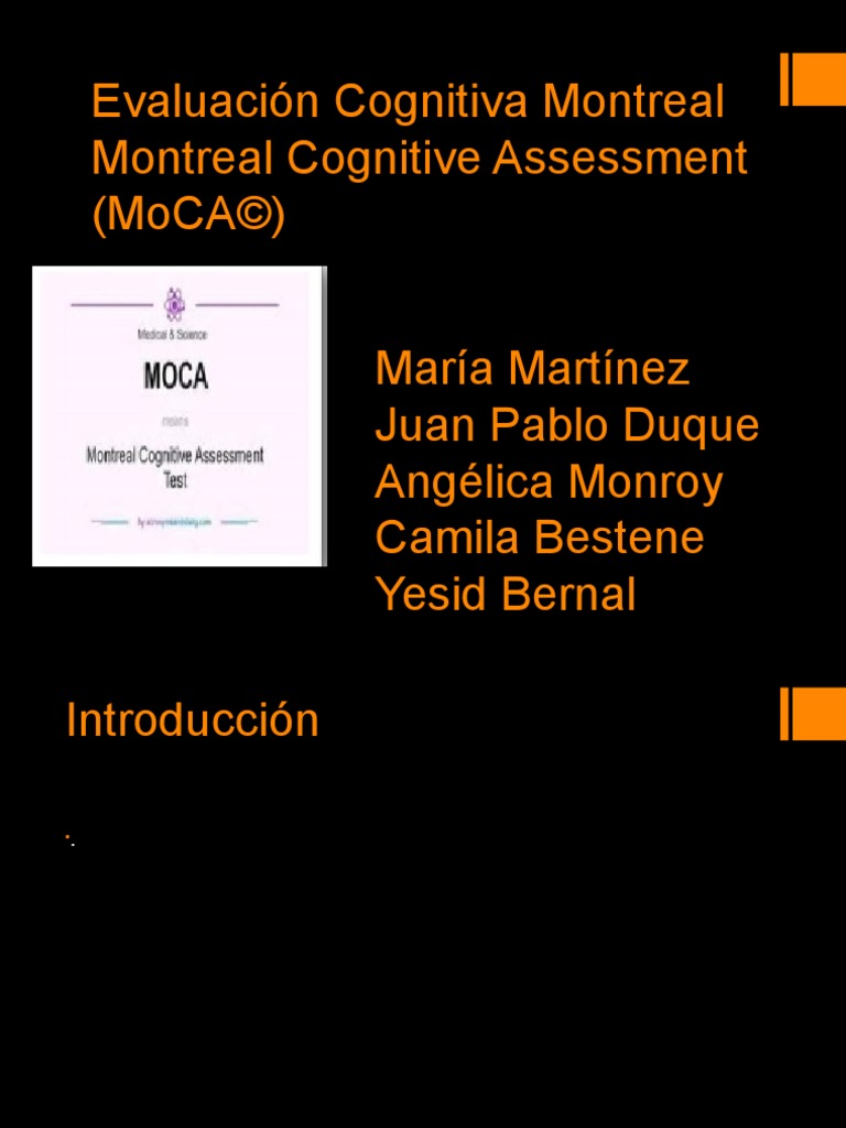 Presentacion Moca | PDF