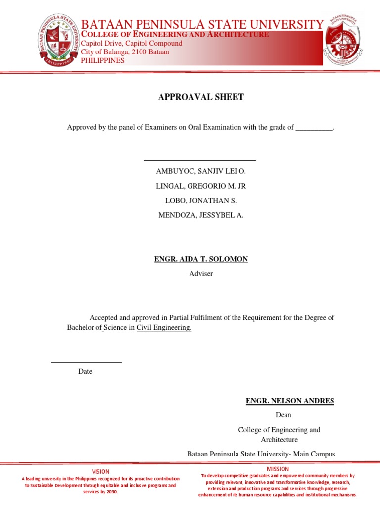 Bsce3g Header Bpsu 2016 | PDF | Inquiry | Vocational Education