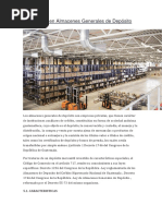 Ley de Almacenes Generales de Deposito | PDF