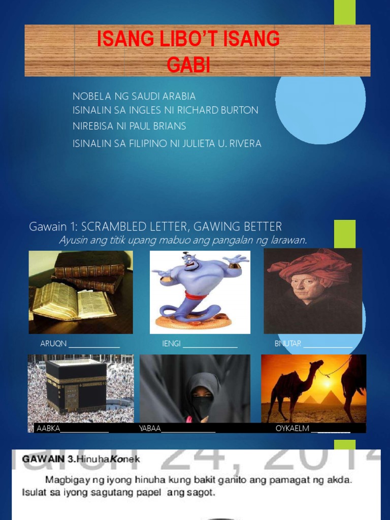 Isang Libo't Isang Gabi