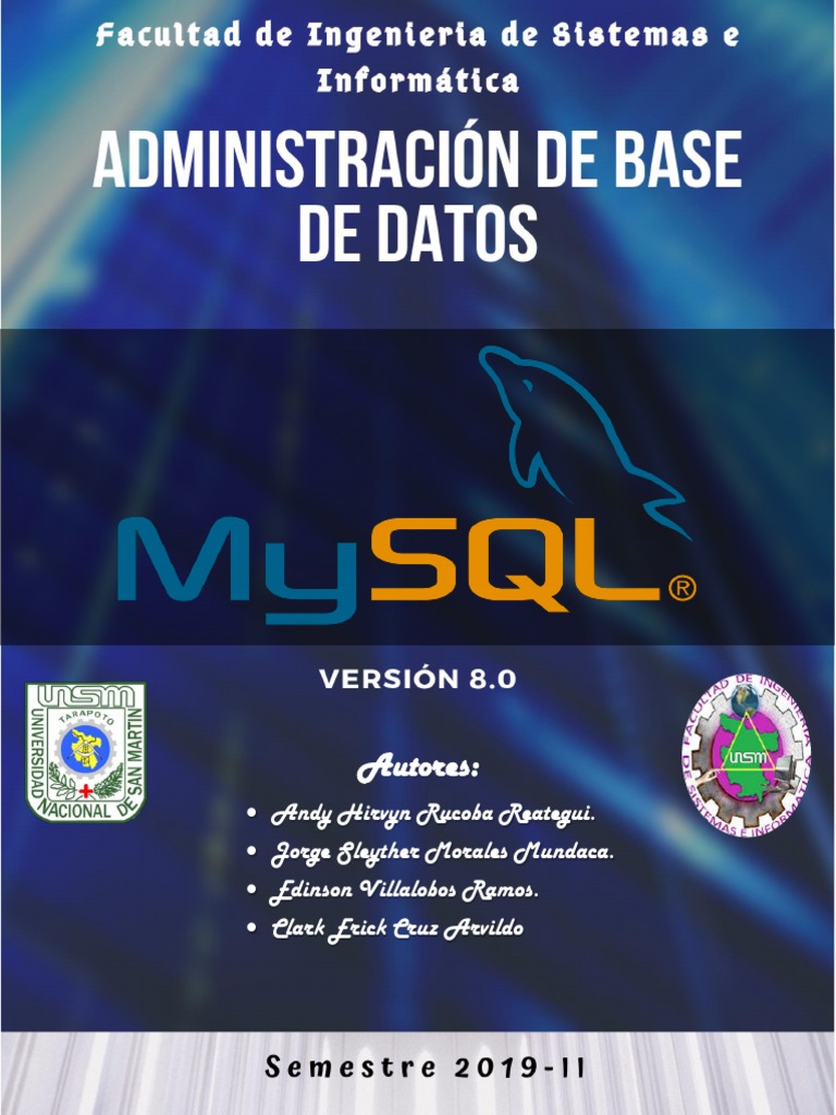 Informe Final MySQL | PDF | Mi sql | Software libre