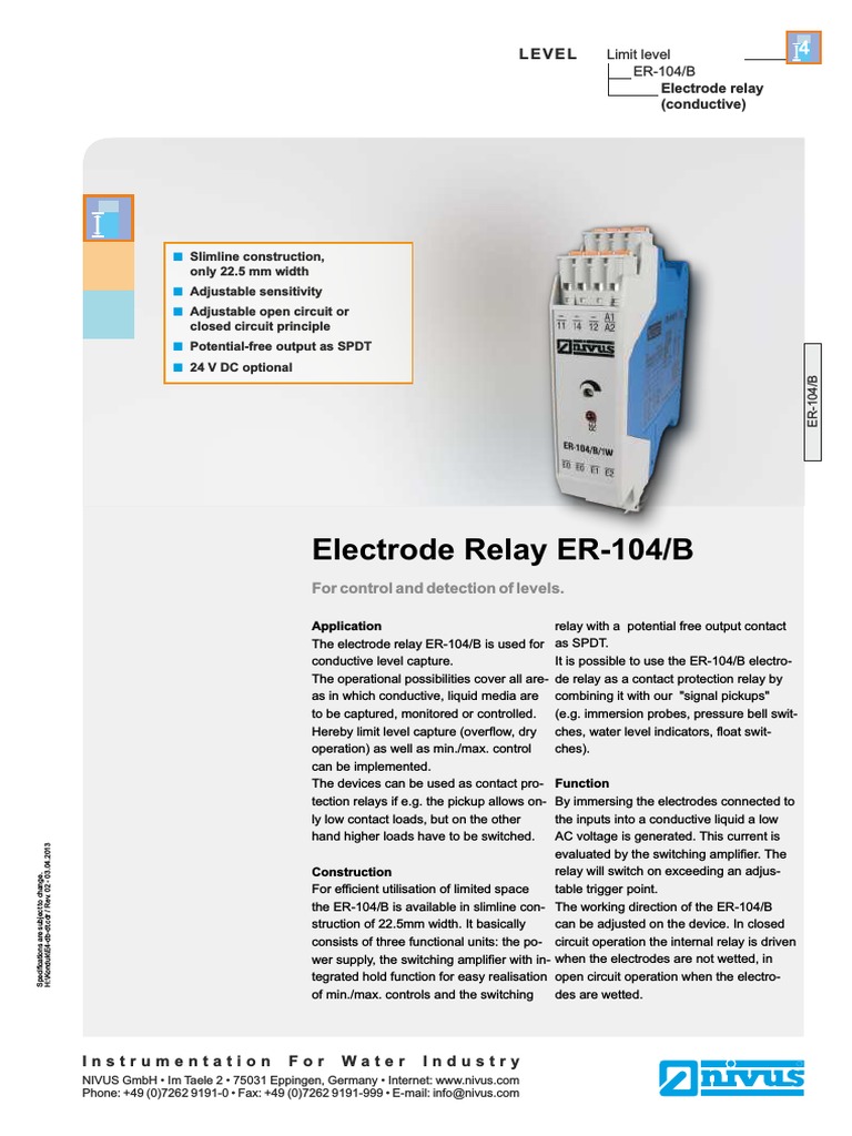 E4 DB en | PDF | Relay | Switch