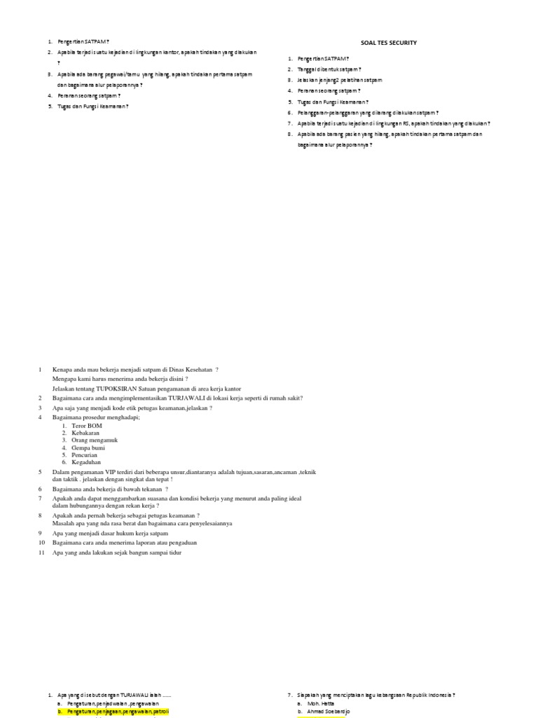 Kode Etik dan Tugas Satpam | PDF | Karier & Perkembangan