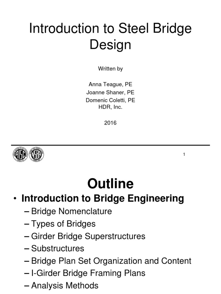 Intro To Steel Bridge Design | PDF | Beam (Structure) | Truss