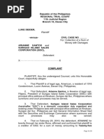 DEMAND LETTER Ejectment | PDF | Lawsuit | Judiciaries