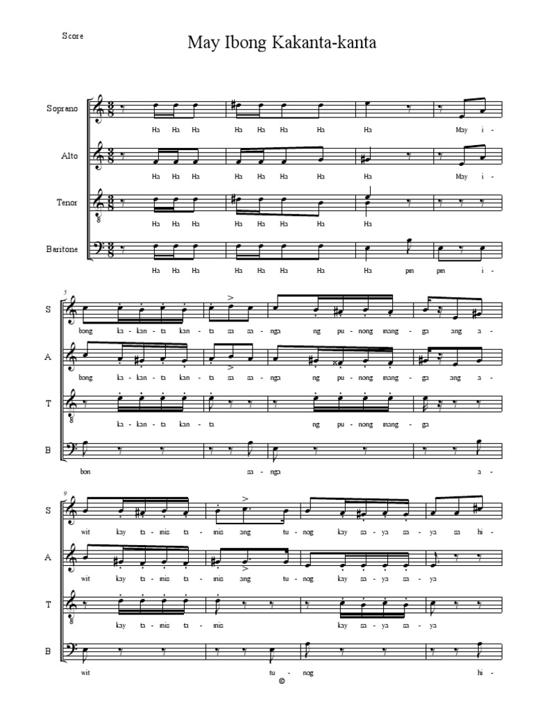 May Ibong Kakanta-Kanta | PDF