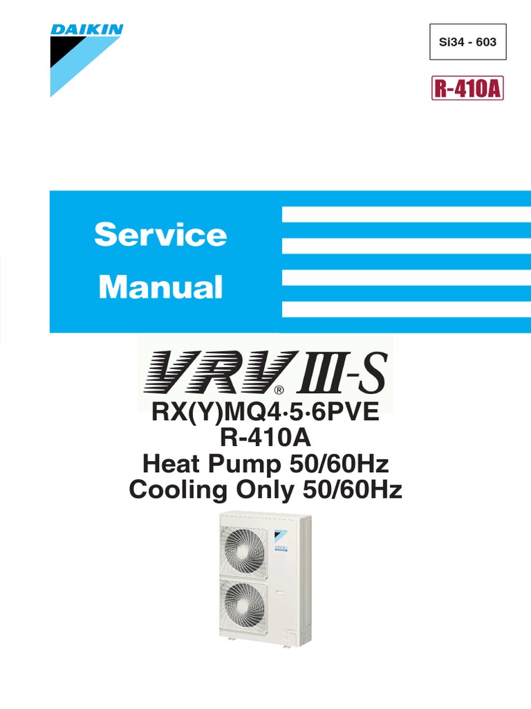 Daikin VRV3 PDF | PDF | Leak | Air Conditioning