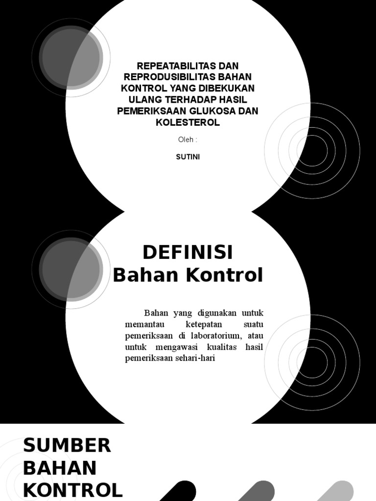Bahan Kontrol | PDF