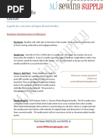 SCHMETZ Color Code Chart Base Revised 2025 012125 | PDF