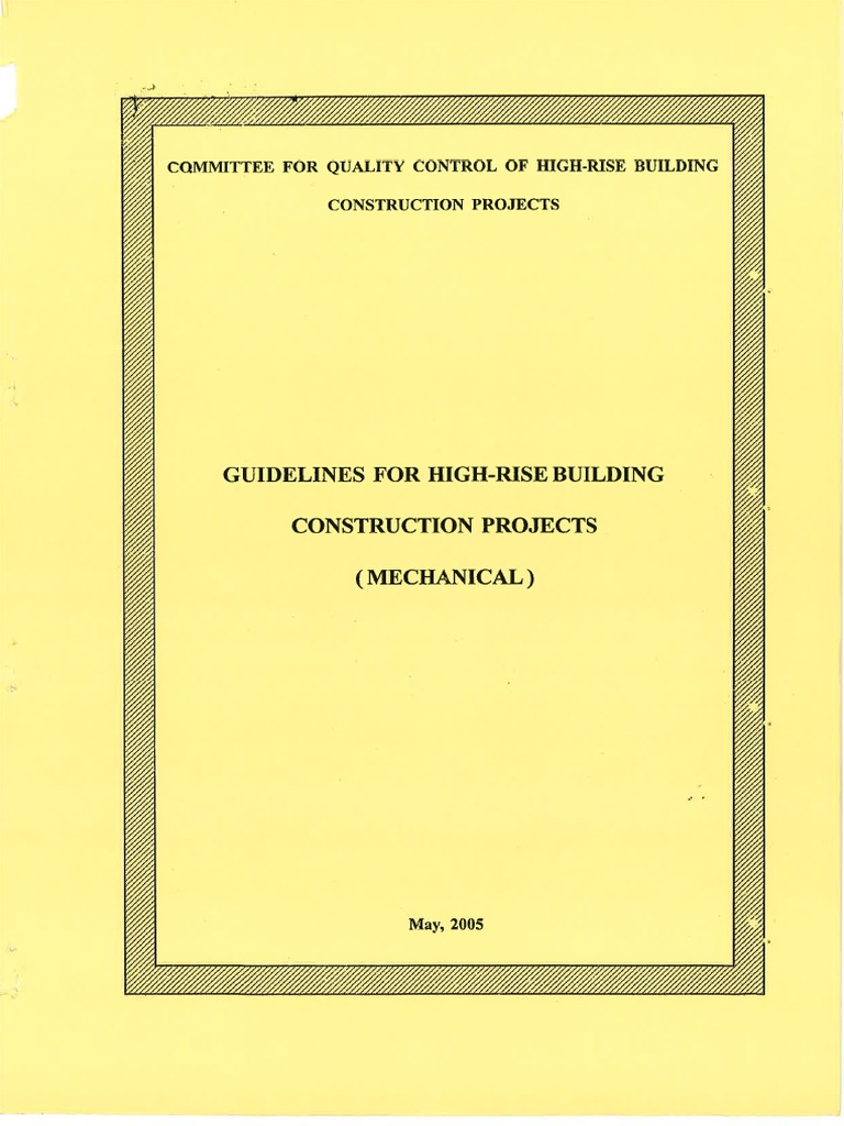 CQHP Guidelines For Mechanical | PDF