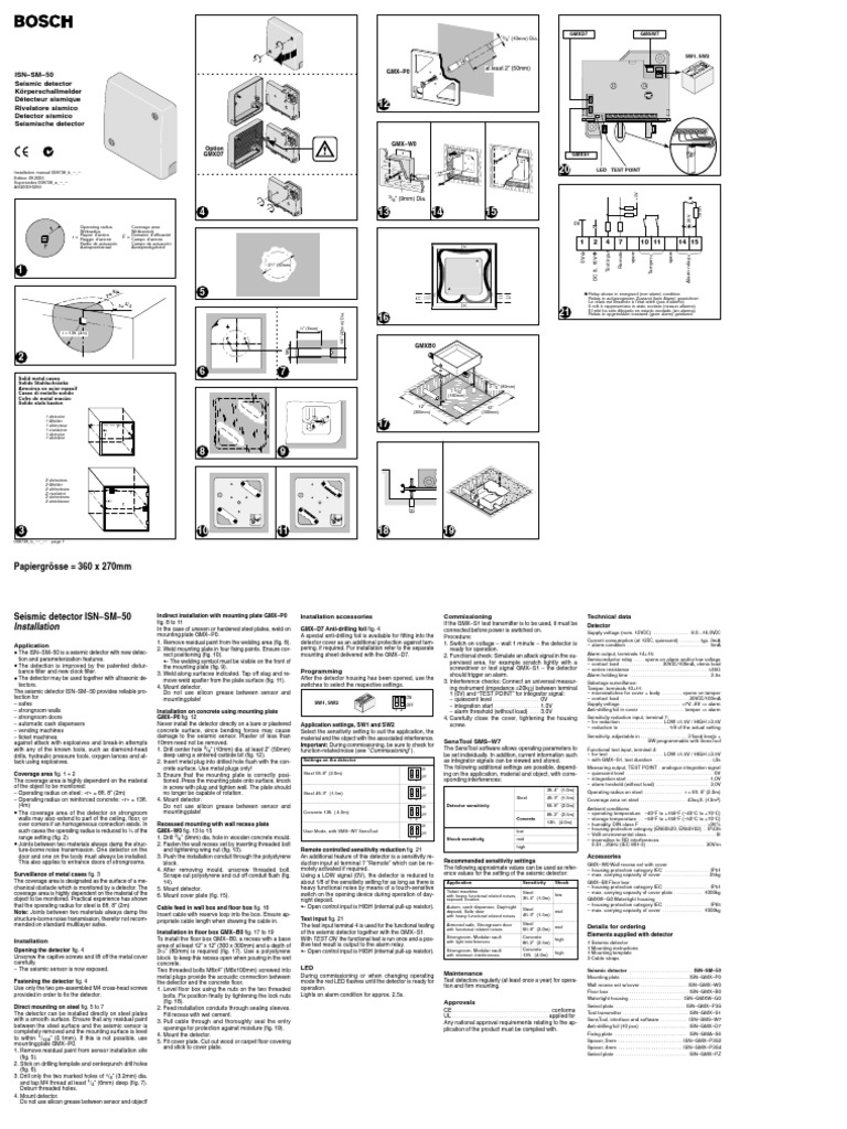 ISN SM 50 Manual | PDF | Bank Vault | Screw