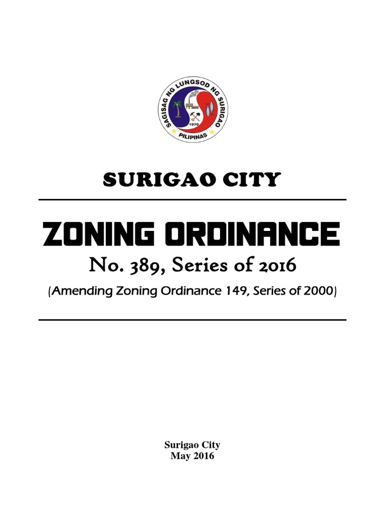 2016 Zoning Ordinance PDF | PDF | Zoning | Building Code
