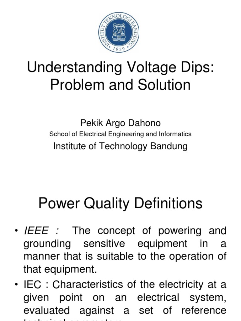 PEKIK AD - Power Quality P2B | PDF | Electrical Substation | Electrical ...