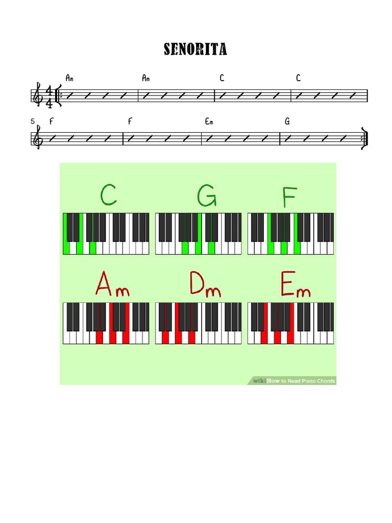 Senorita Chords | PDF