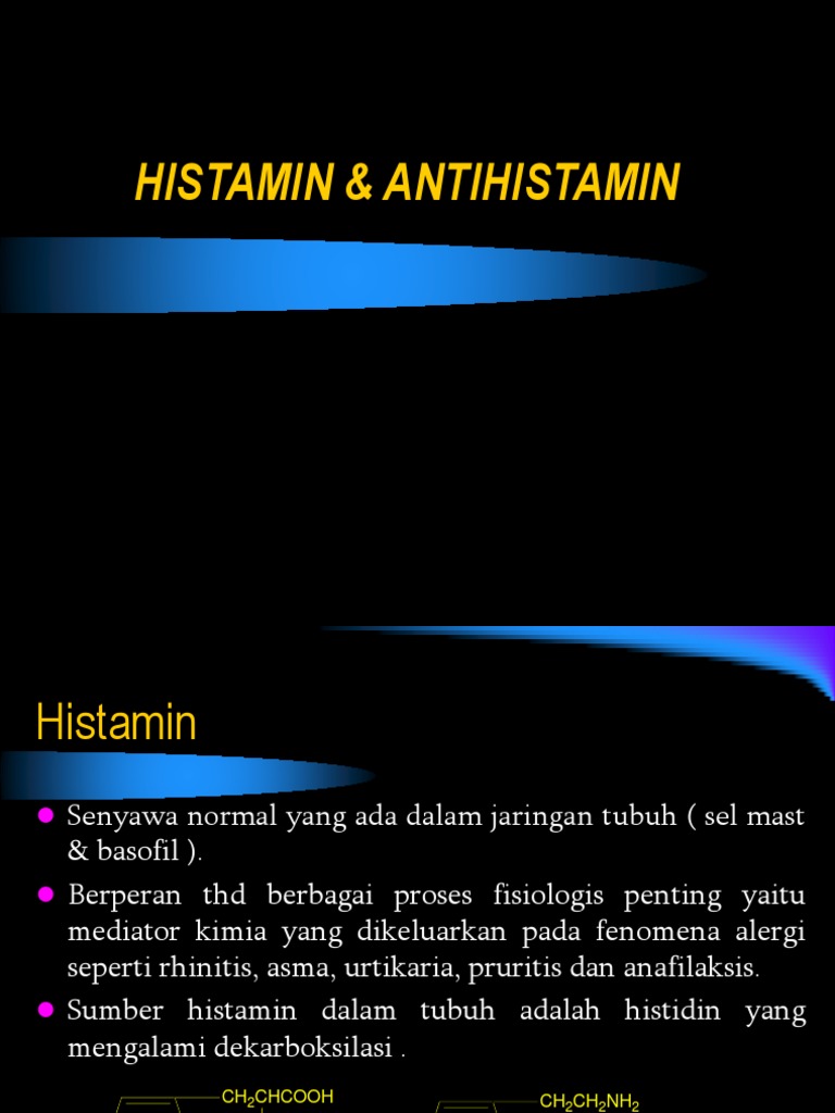 Histamin | PDF