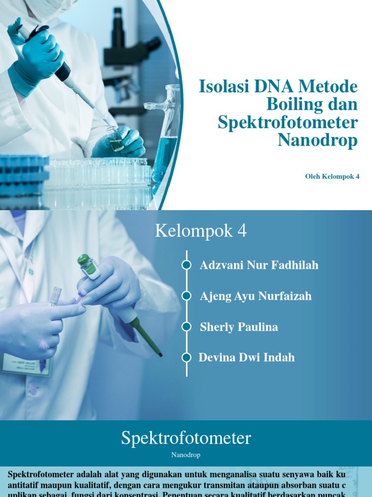 BIOMOL KEL 4 (Isolasi Boiling) | PDF