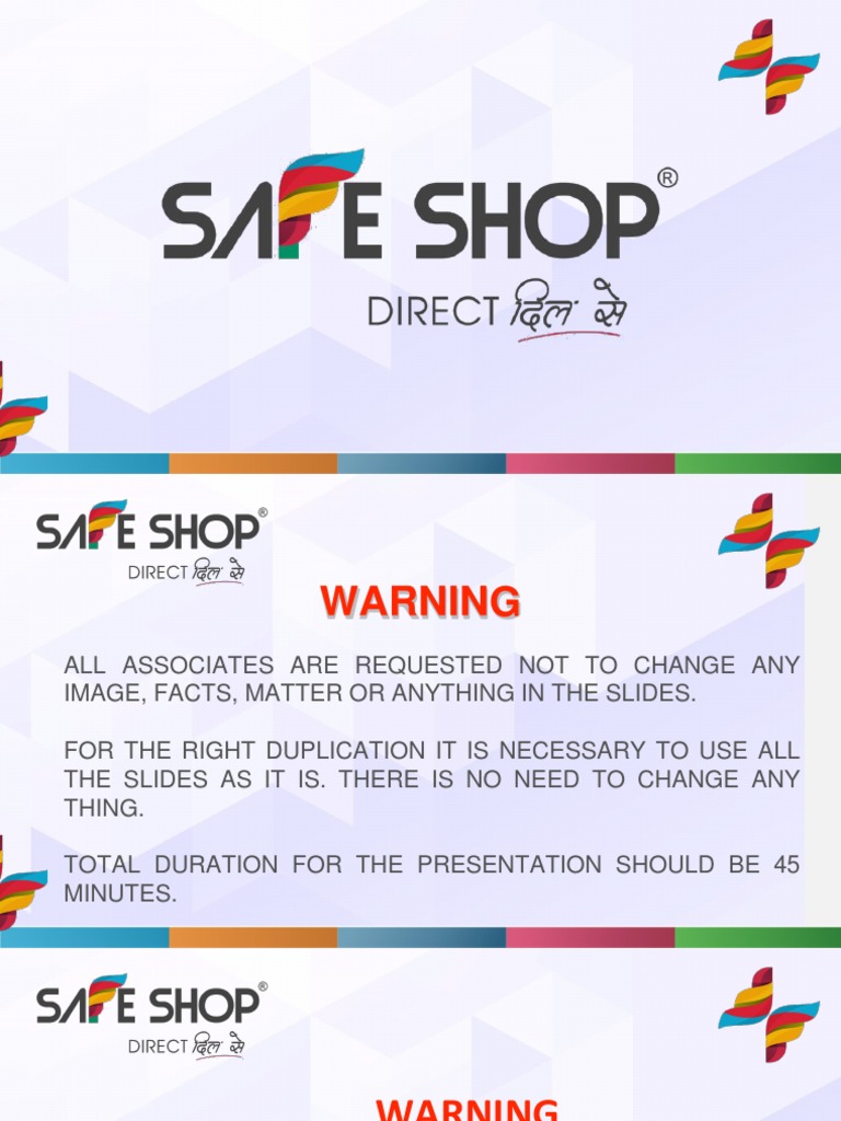 SafeShop Plan With Retail-1 | PDF | Retail | Business