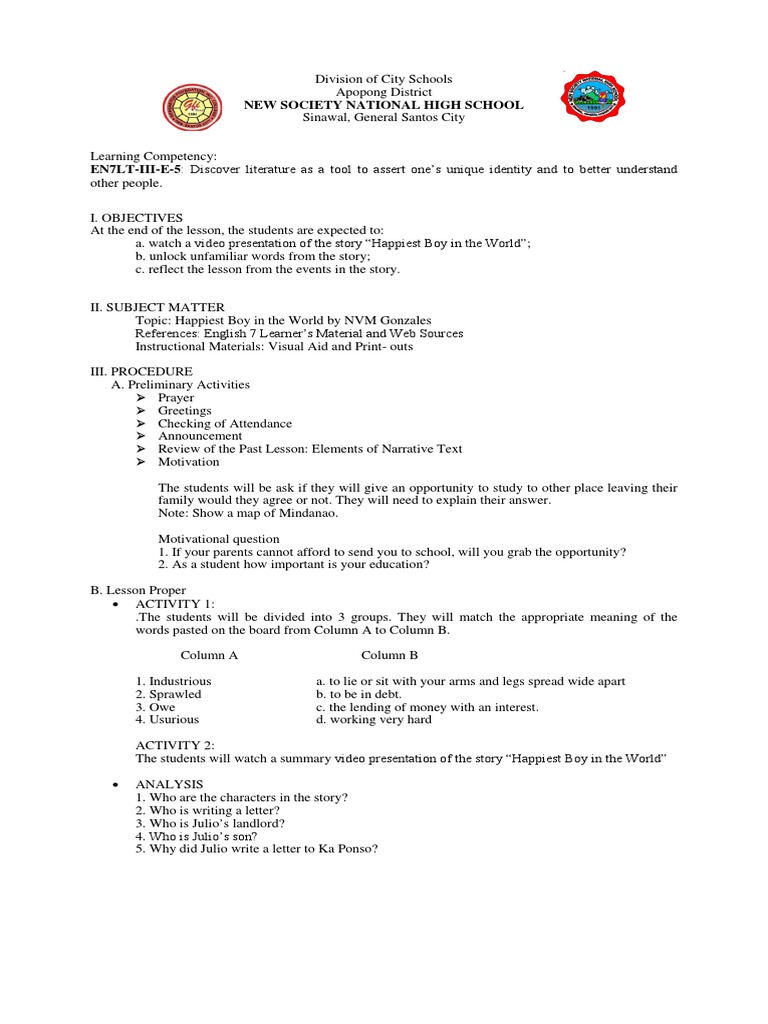 Orca Share Media1579314420476 | PDF | Lesson Plan | Pedagogy