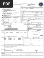 Sad 500 - Customs Declaration Form | PDF | Customs | Taxes