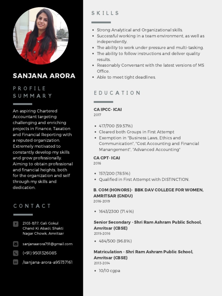 Sanjana Arora PDF | PDF | Accounting | Taxes