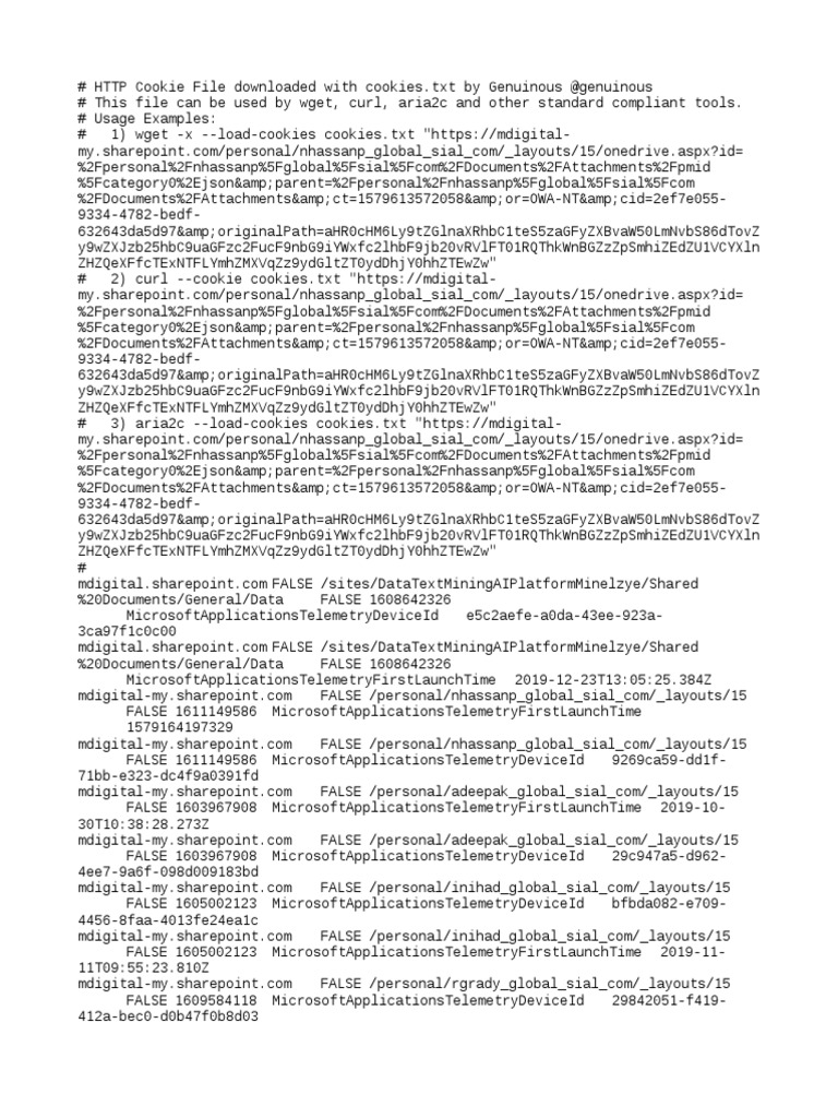 Cookies | PDF | Internet Protocol Based Network Software | Web Development