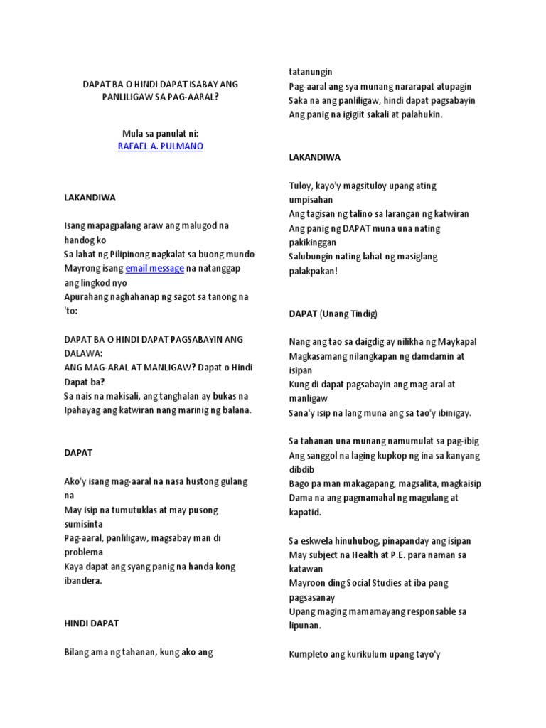 Balagtasan | PDF