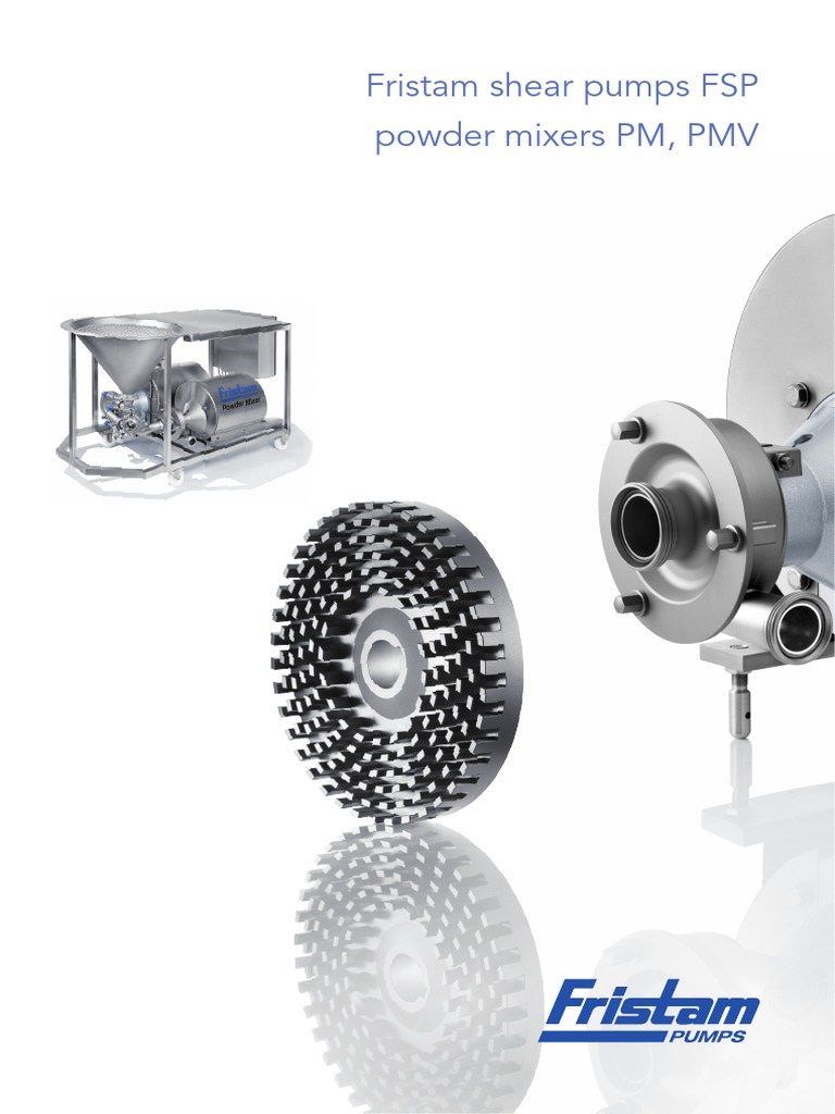 Fristam FSP-PM-PMV en | PDF | Pump | Electric Motor