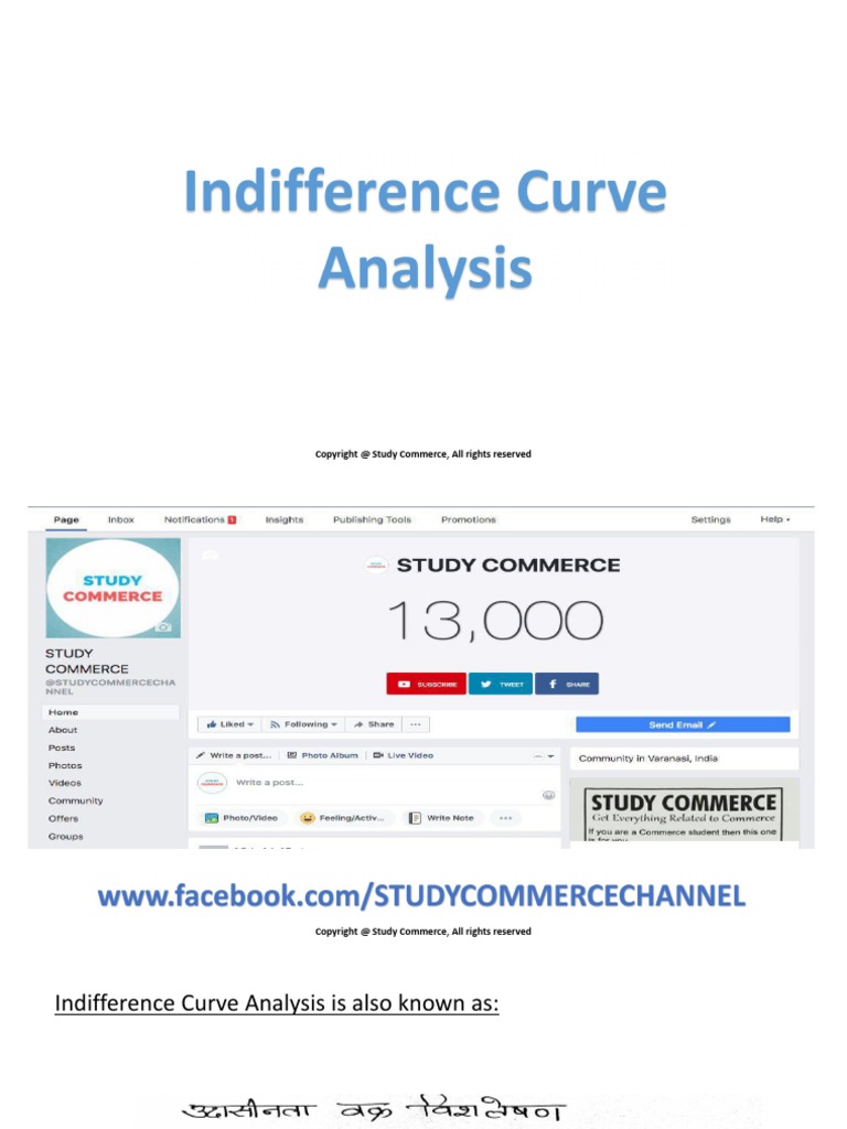 Indifference Curve Analysis | PDF | Economic Theories | Economics