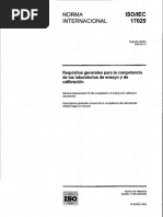 NMX Ec 17025-Imnc2018.Actaulizada 2017 | PDF