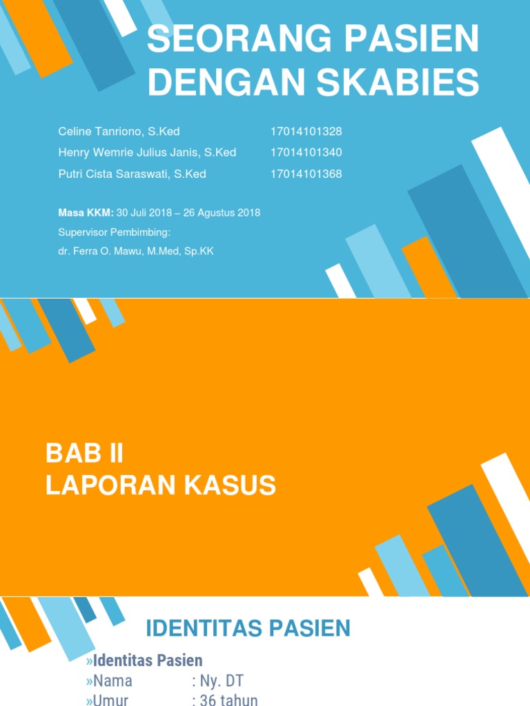 Laporan Kasus DV Scabies | PDF