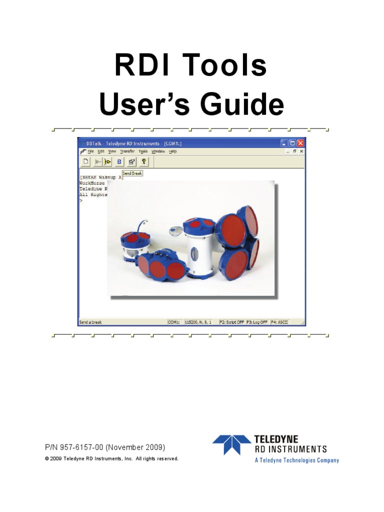 RDI Tools User Guide | PDF | Text File | Computer File