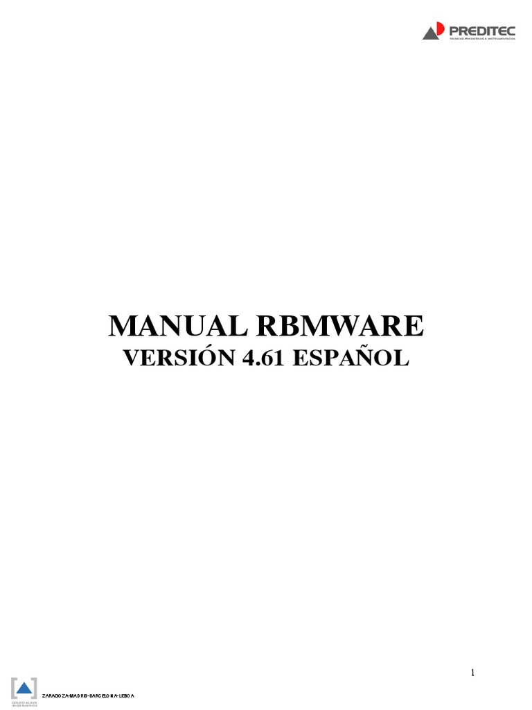 Manual Completo Rbmware | PDF | Servidor (Computación) | Windows 2000