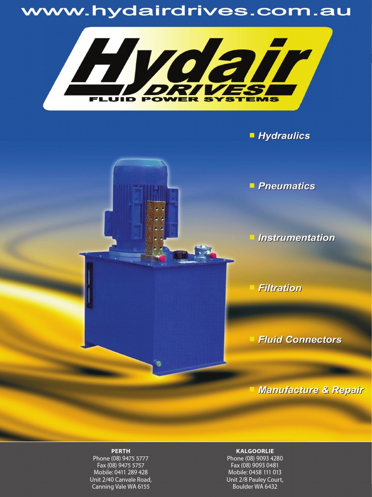 Hydair Catalogue 2012 PDF | PDF | Valve | Machines