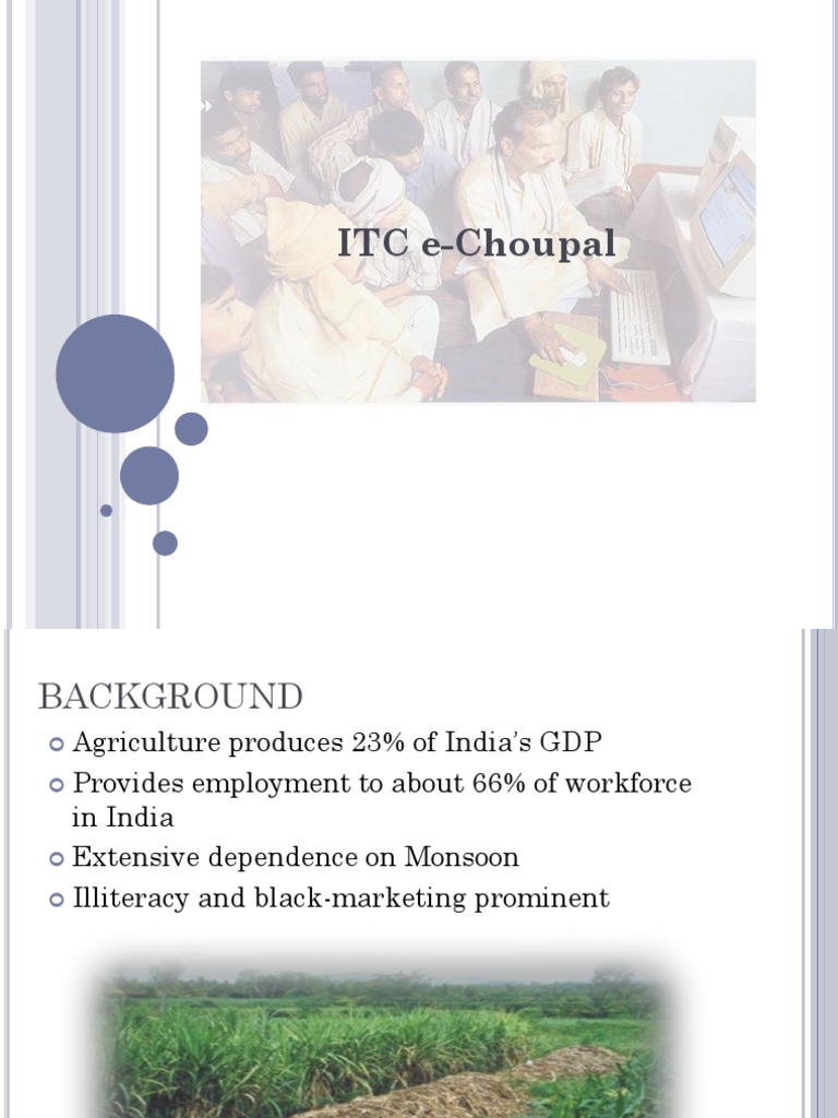 E Choupal | PDF | Agriculture | Logistics