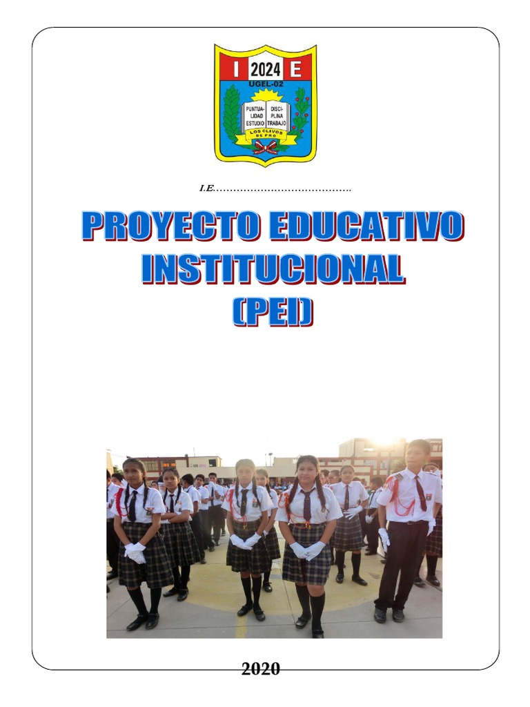 Modelo de PEI - 2020 | PDF | Vida | Planificación