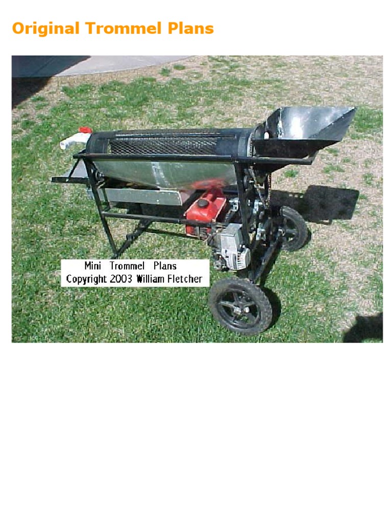 Trommel Plans PDF | PDF