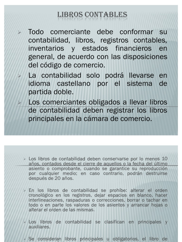 Libros Contables | PDF | Contabilidad | Contabilidad financiera
