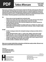 Tattoo Worksheet | PDF | Games & Activities | Art