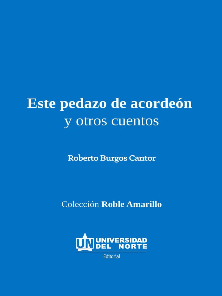 Eeste Pedazo de Acordeon PDF | PDF | Cuentos | Novelas
