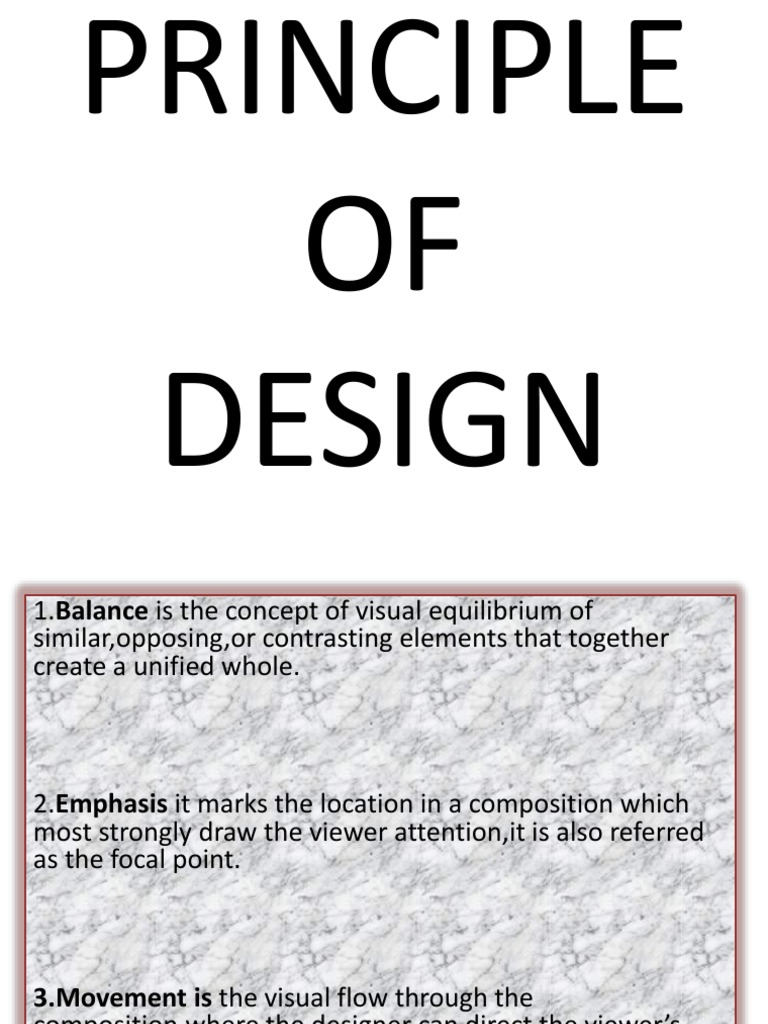 Key Principles of Design Explained | PDF