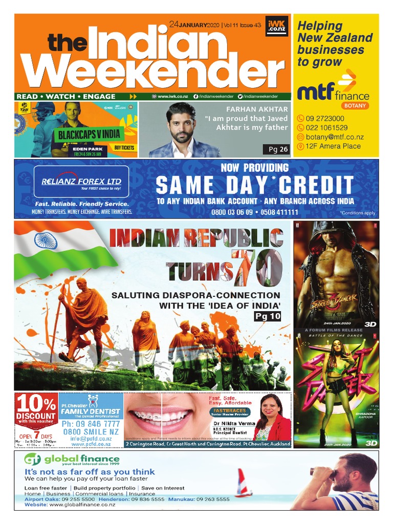 The Indian Weekender, Friday, January24, 2020 Volume 11 Issue 43 | PDF ...