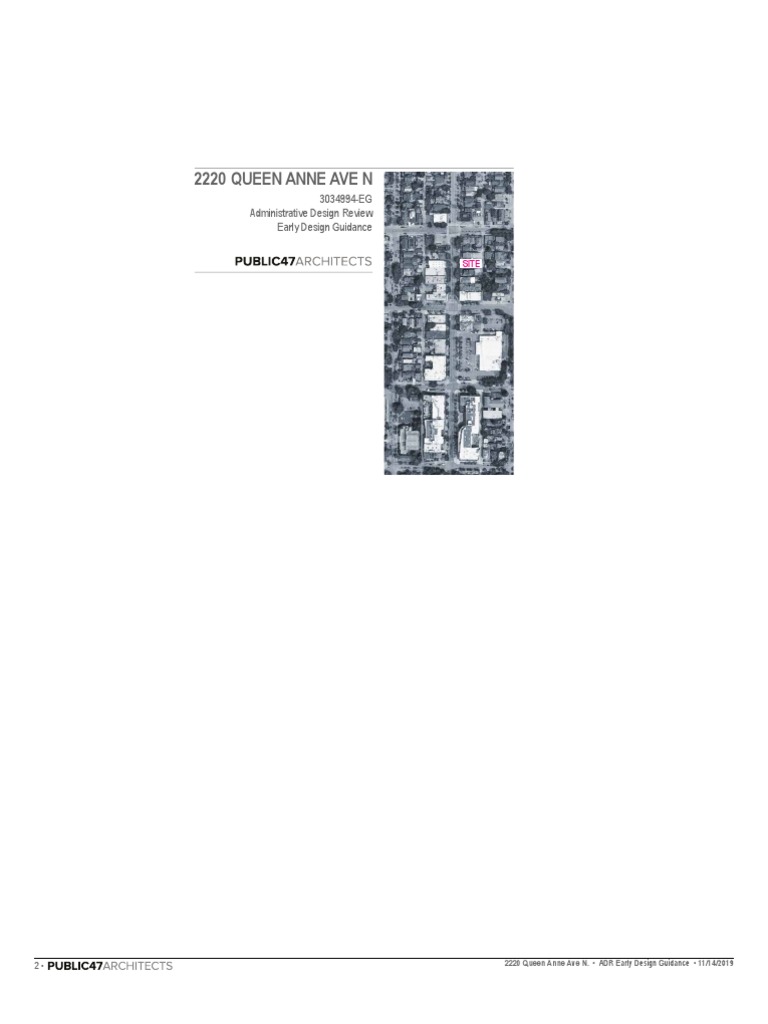 2220 QA AVE N Revised EDG Packet | PDF | Mixed Use Development | Street