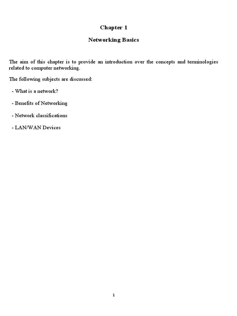 L1 Networking Basics | PDF | Network Topology | Computer Network