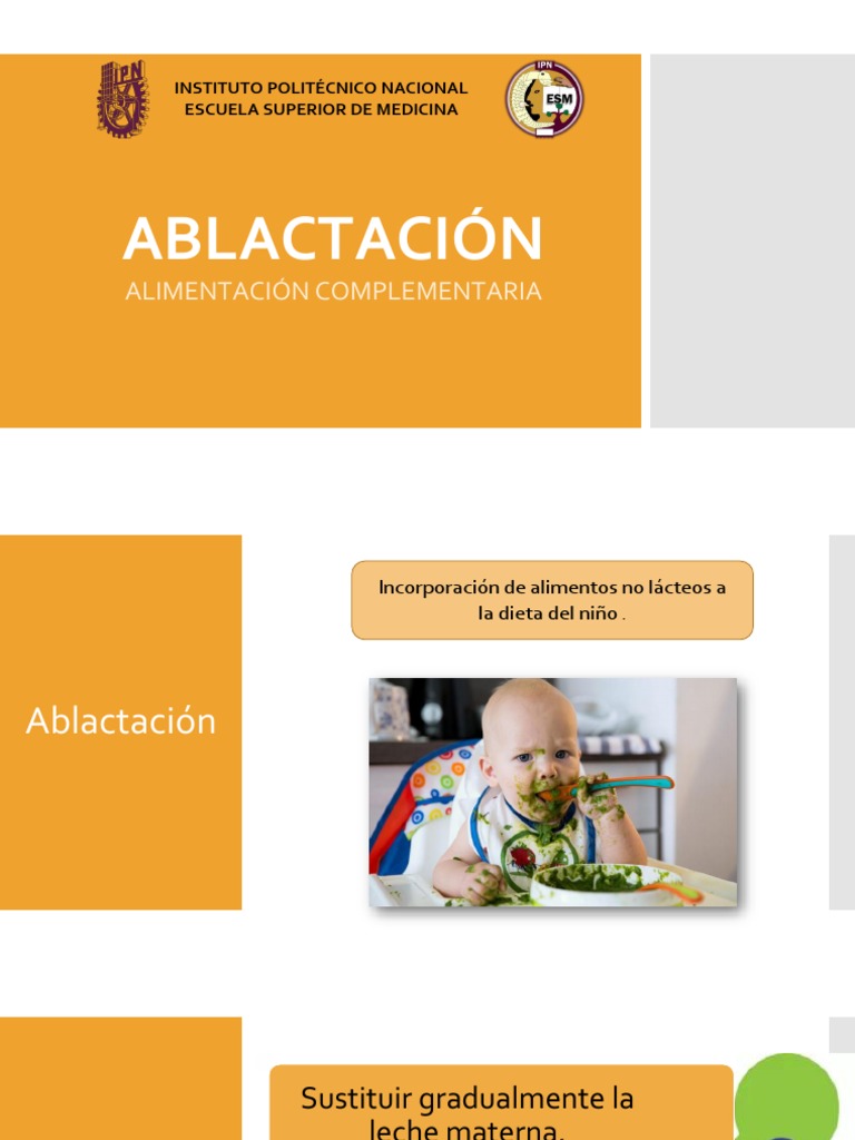 Alimentación Complementaria | PDF | La leche materna | Alimentos