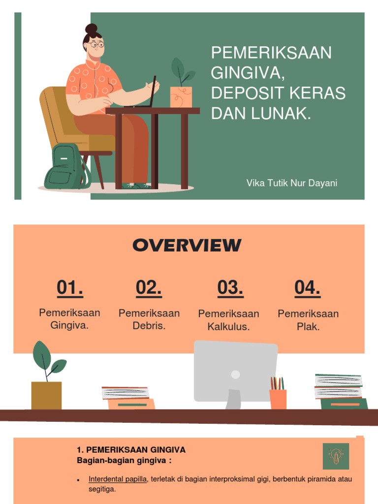 Pemeriksaan Kalkulus, Plak, Dan Debris | PDF