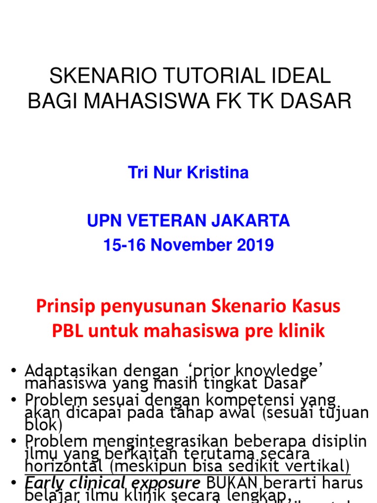 Kasus PBL Untuk Pre Klinik | PDF